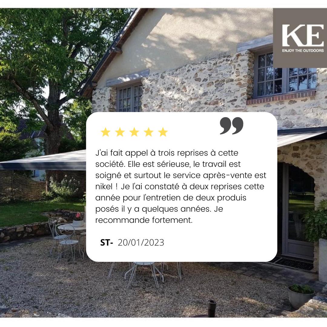 KE Store GARNIER STORES & FILS: stores et pergolas à Crac'h